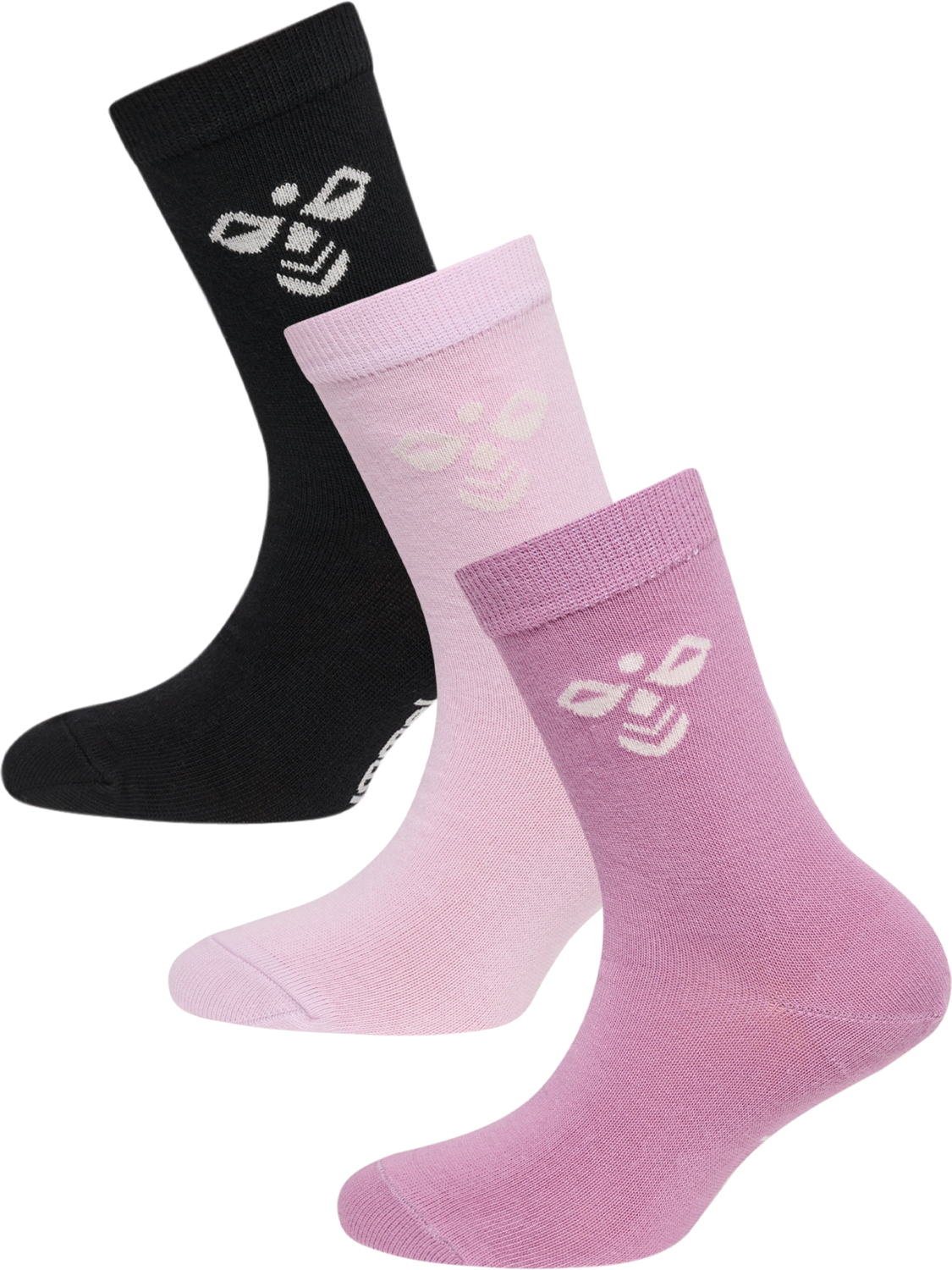 hummel SUTTON 3-PACK SOCK - WINSOME ORCHID | hummel.dk