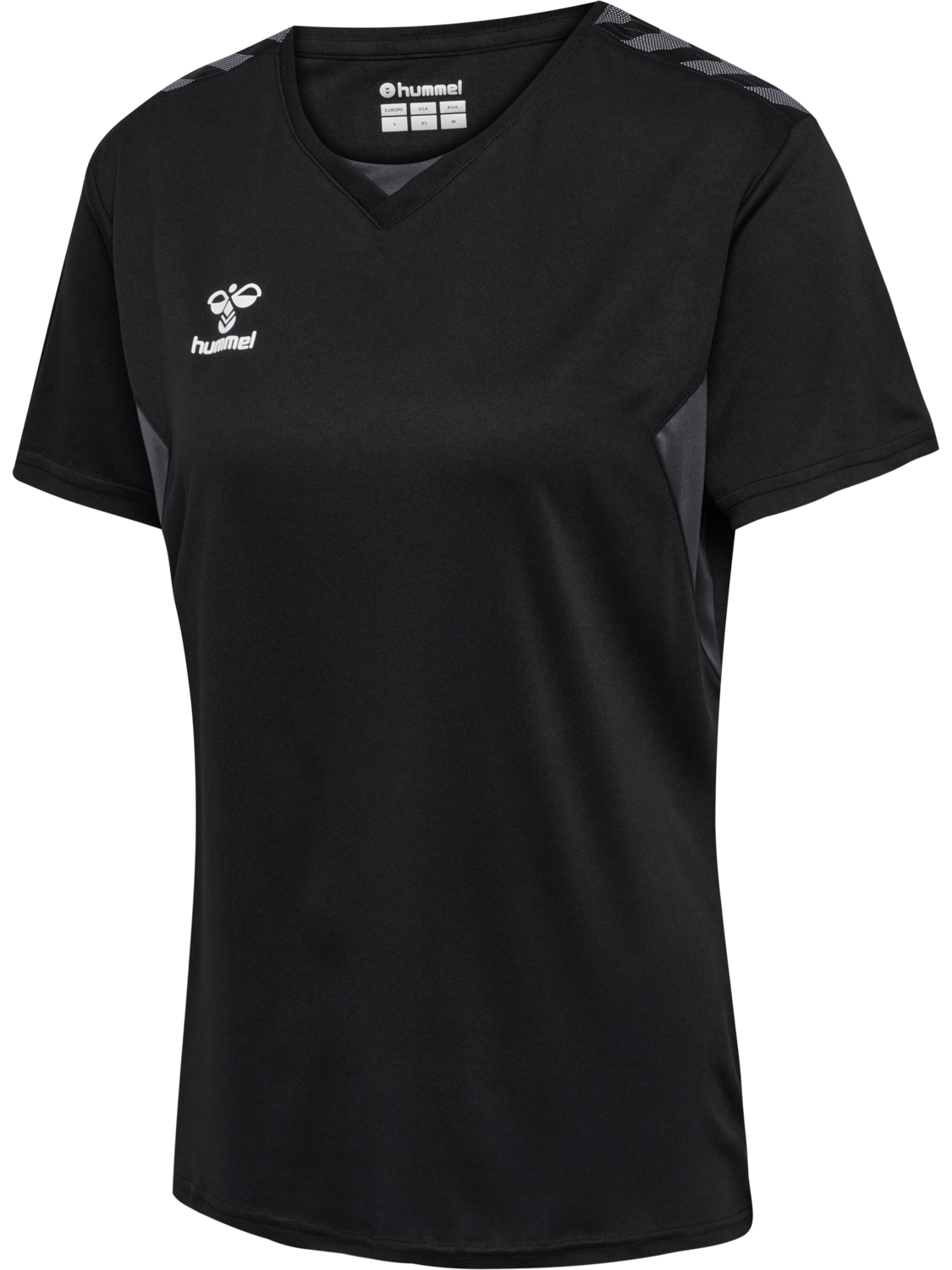 hummel AUTHENTIC PL JERSEY S/S WOMAN - BLACK | hummel.dk