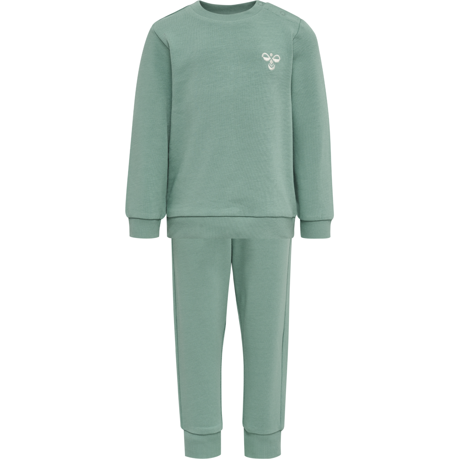 hummel SANTO CREWSUIT - MINERAL BLUE | hummel.dk
