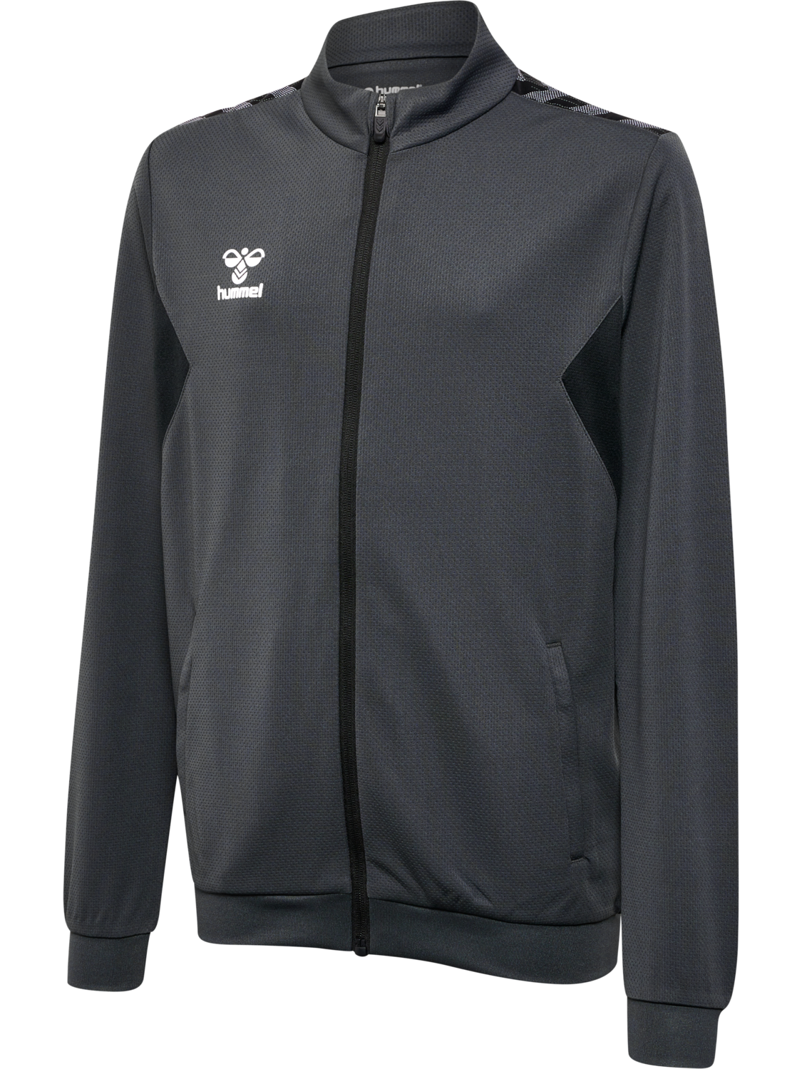 hummel AUTHENTIC PL ZIP JACKET KIDS - ASPHALT | hummel.dk