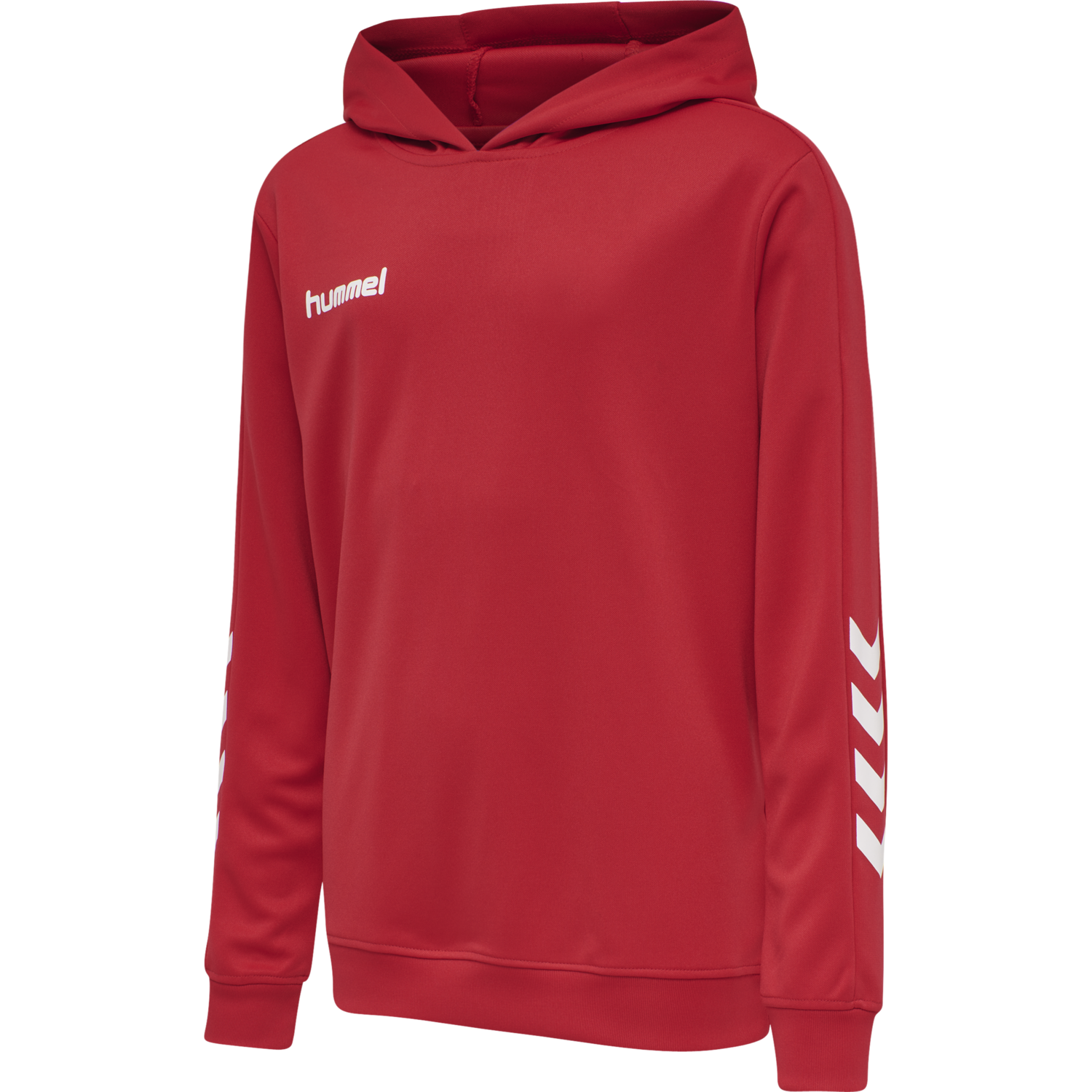 hummel PROMO KIDS POLY HOODIE - TRUE RED | hummel.dk